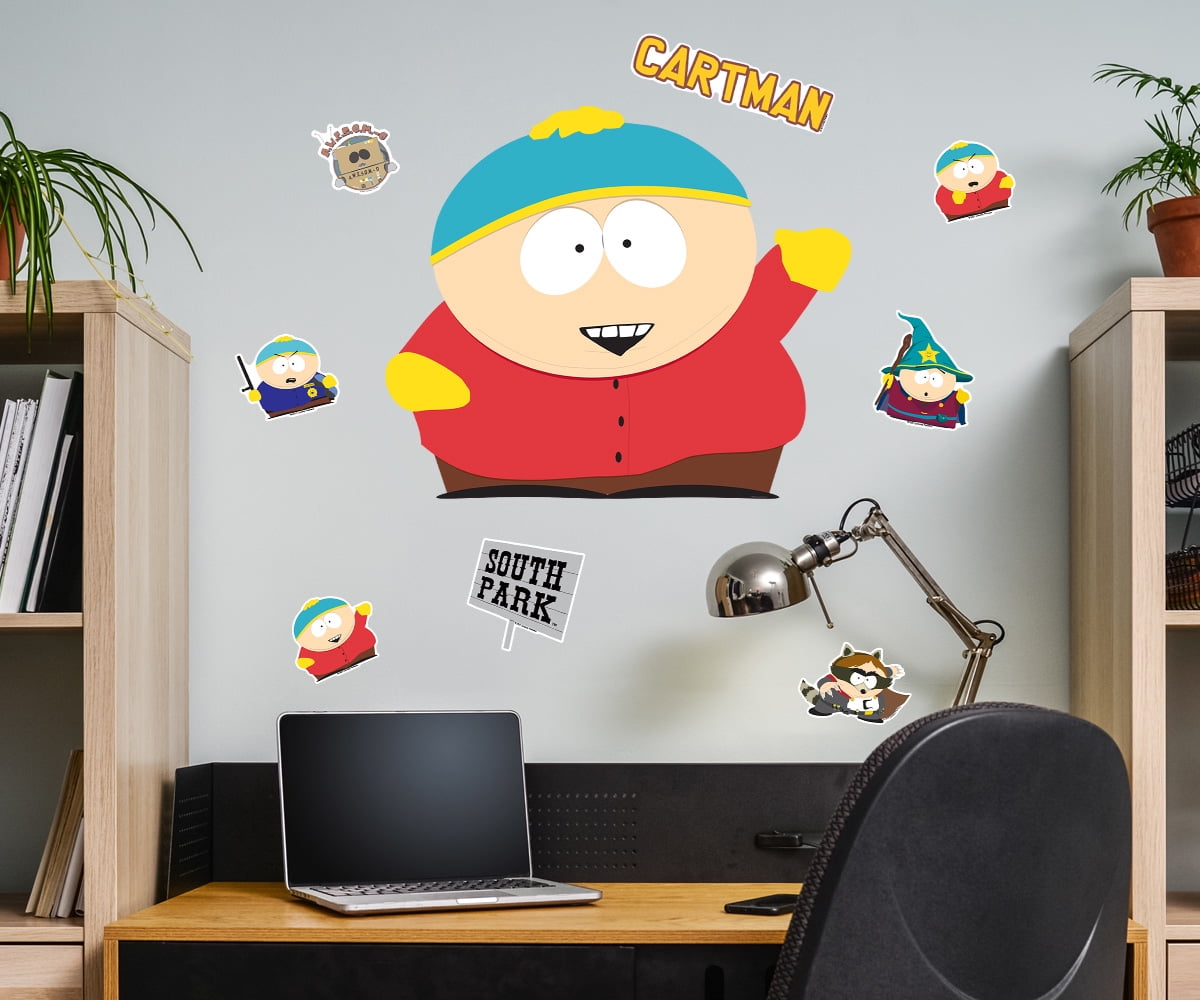 South Park Cartman Movable Vinyl DIY Wall Art Stickers Set - Walls ...