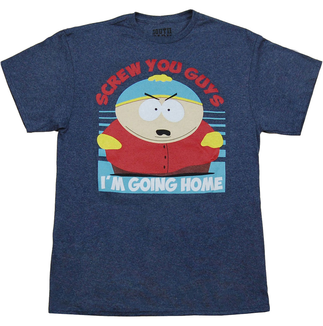 South Park - South Park Characters - Men's Short Sleeve Graphic T-Shirt ...