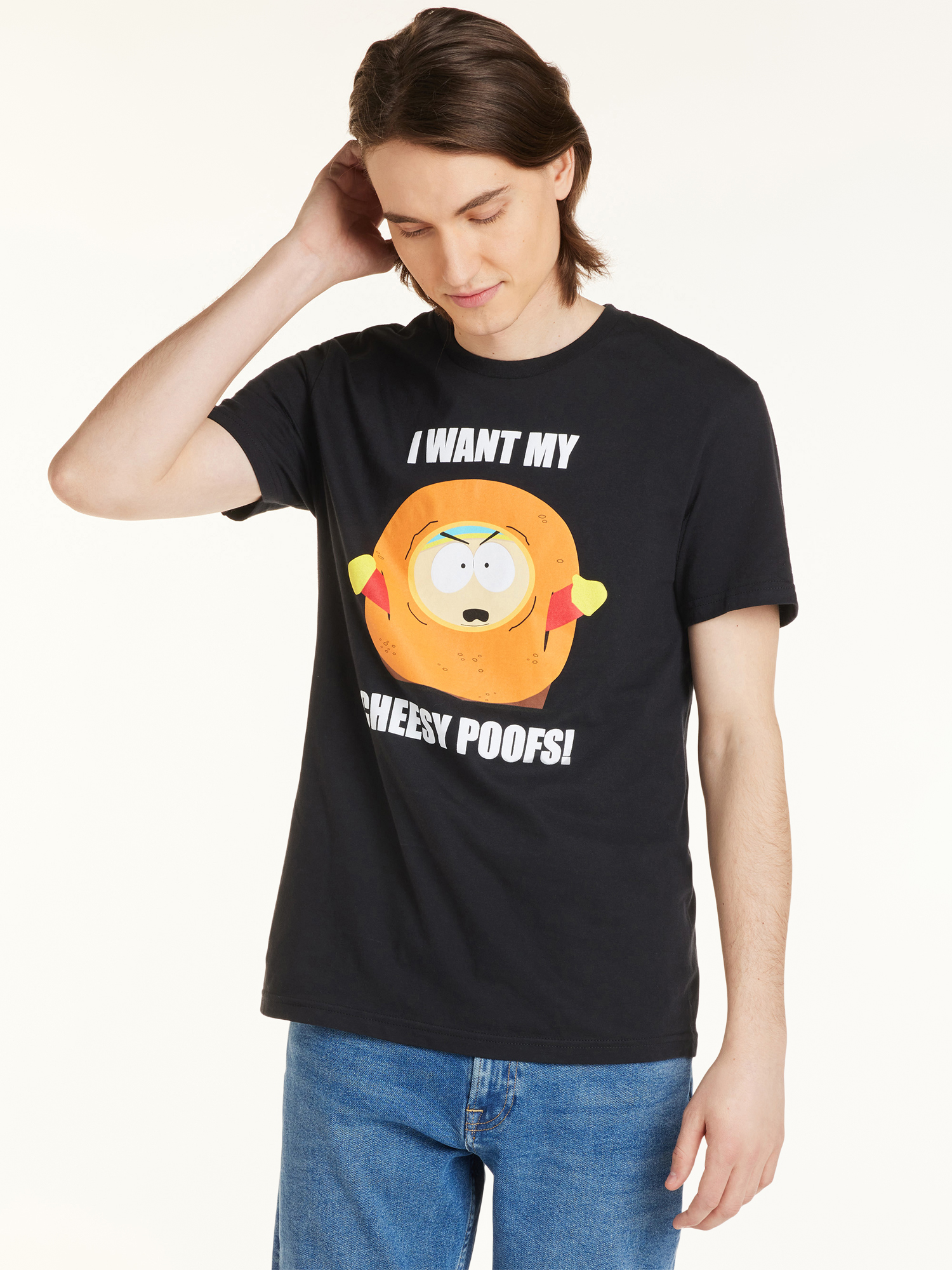 South Park Cheesy Poofs Mens & Big Mens Graphic Tee with Short Sleeves ...