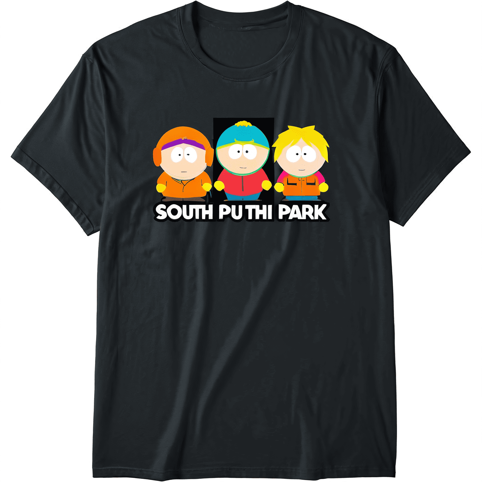 South Park Gang Behind Logo T-Shirt - Walmart.com