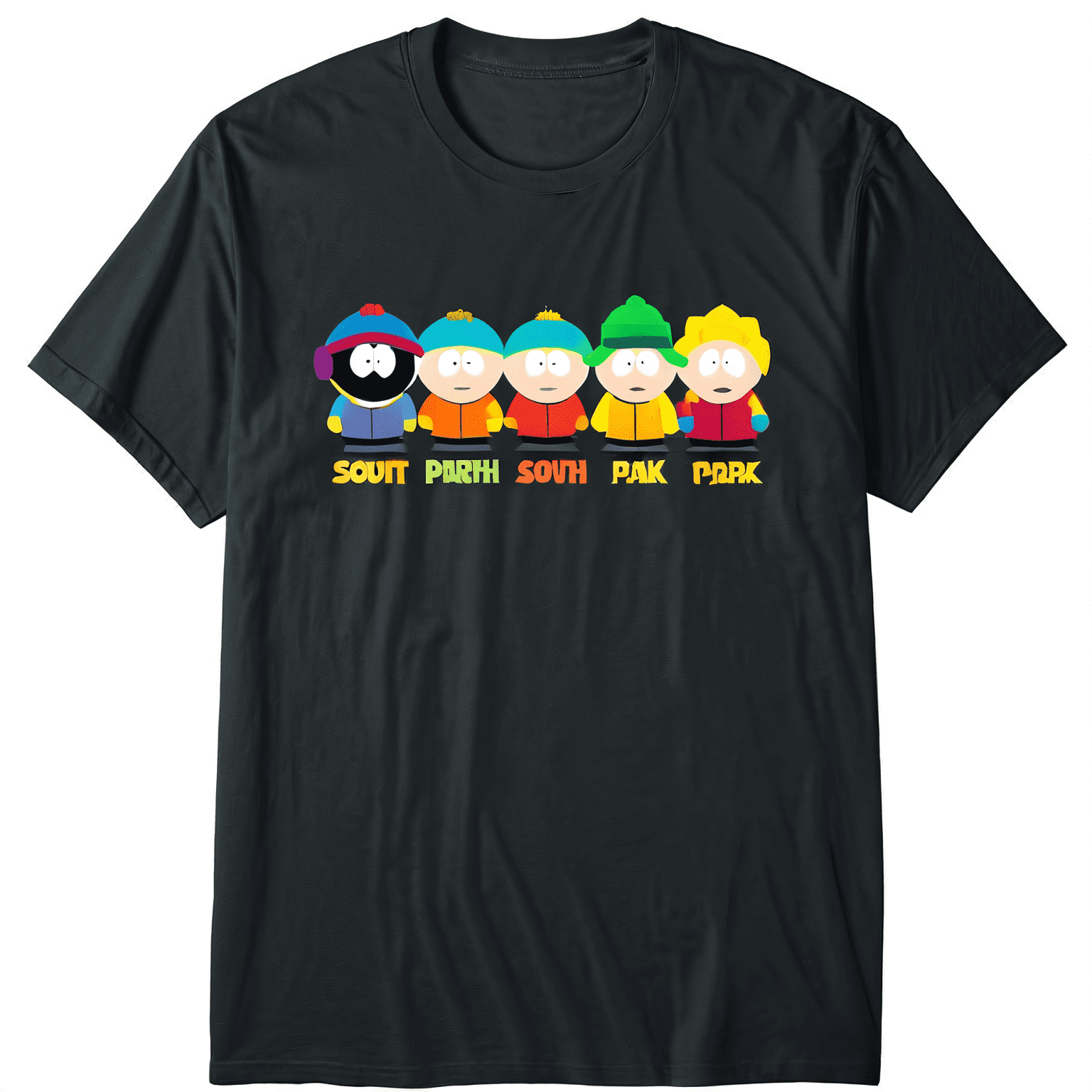 South Park Gang Behind Logo T-Shirt - Walmart.com
