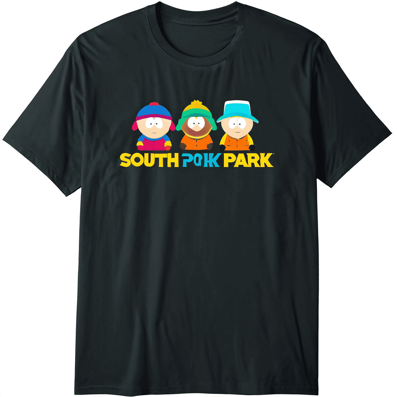 South Park Gang Behind Logo T-Shirt - Walmart.com