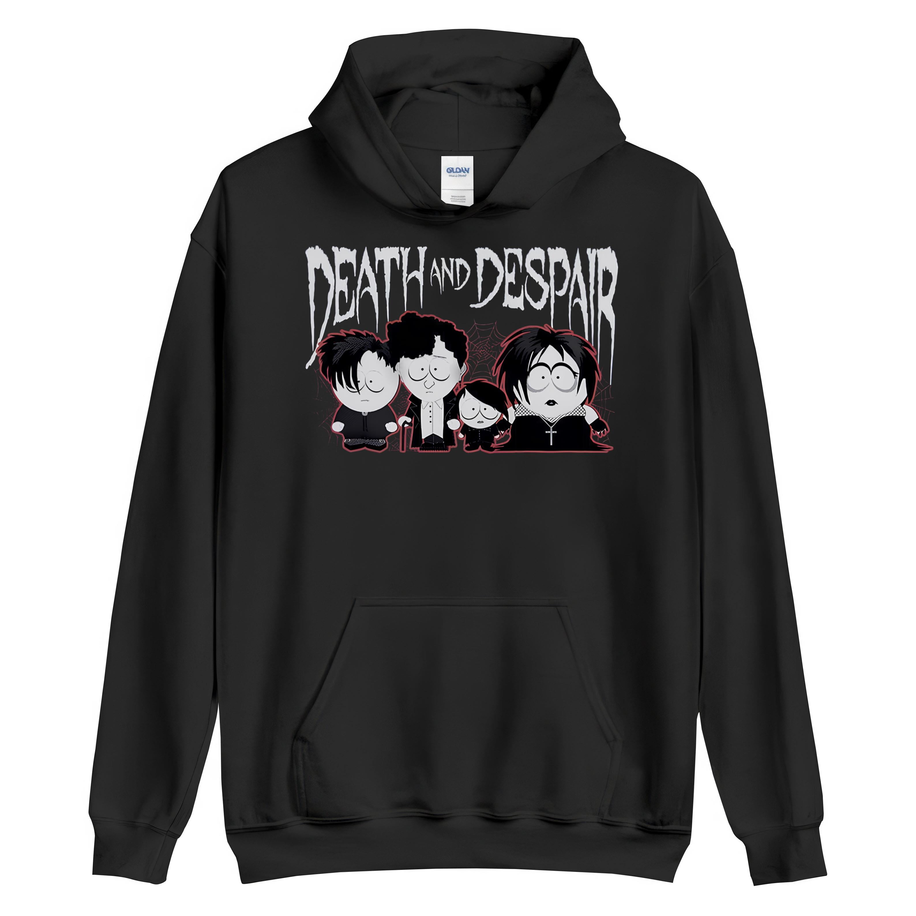 South Park Goth Kids Death And Despair T-Shirt - NEW!! SALE-TH43677 ...