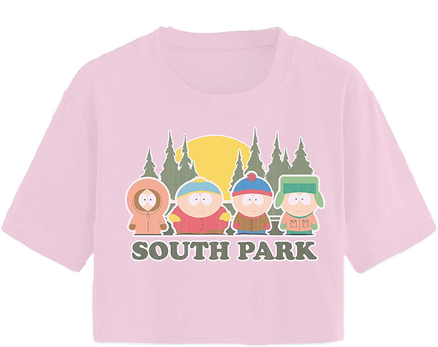 South Park Ladies Logo Shirt - Cartman, Kenny, Kyle & Stan Tee ...