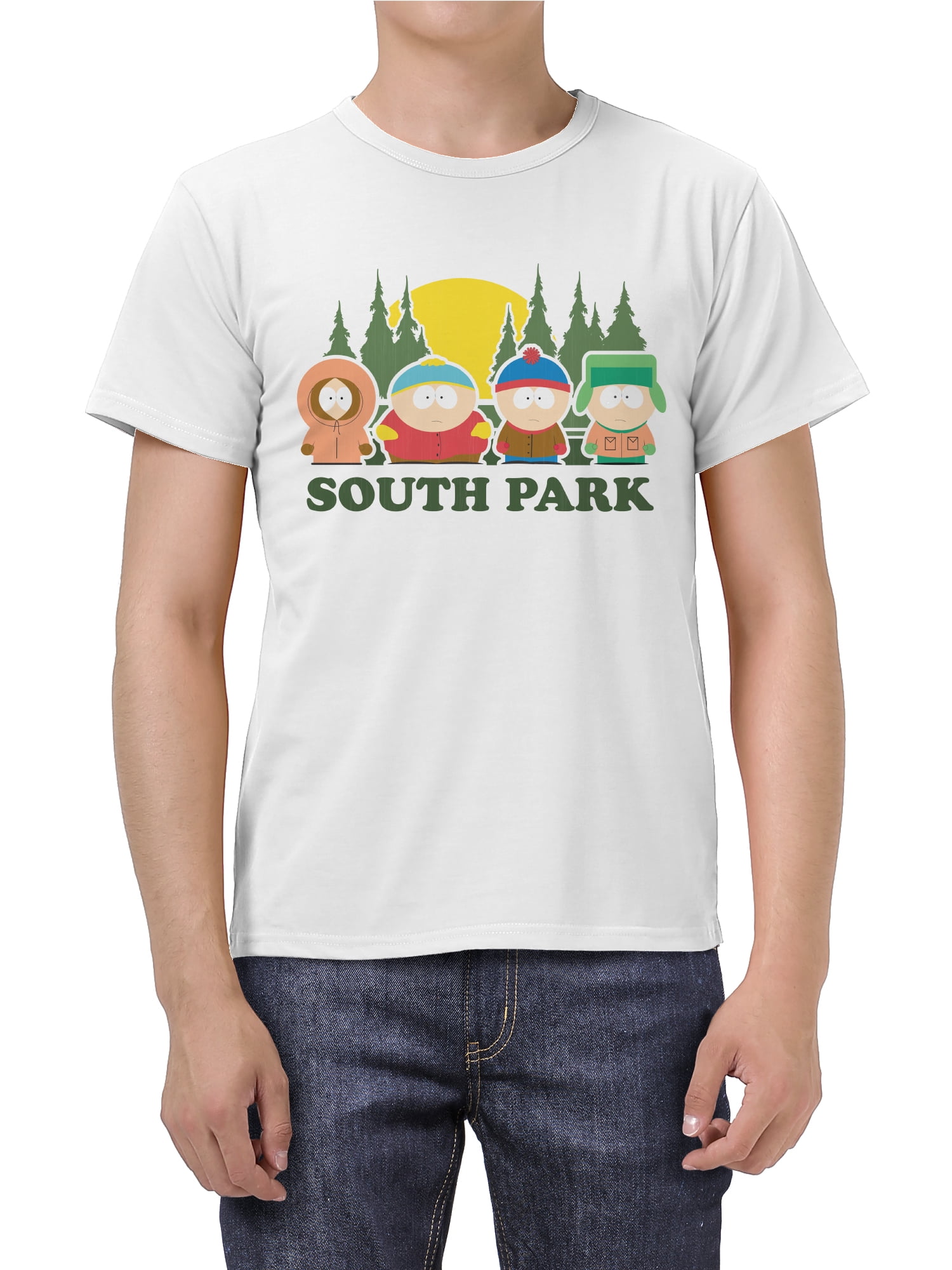 South Park Men's & Big Men's Short Sleeve Graphic Tee - Walmart.com