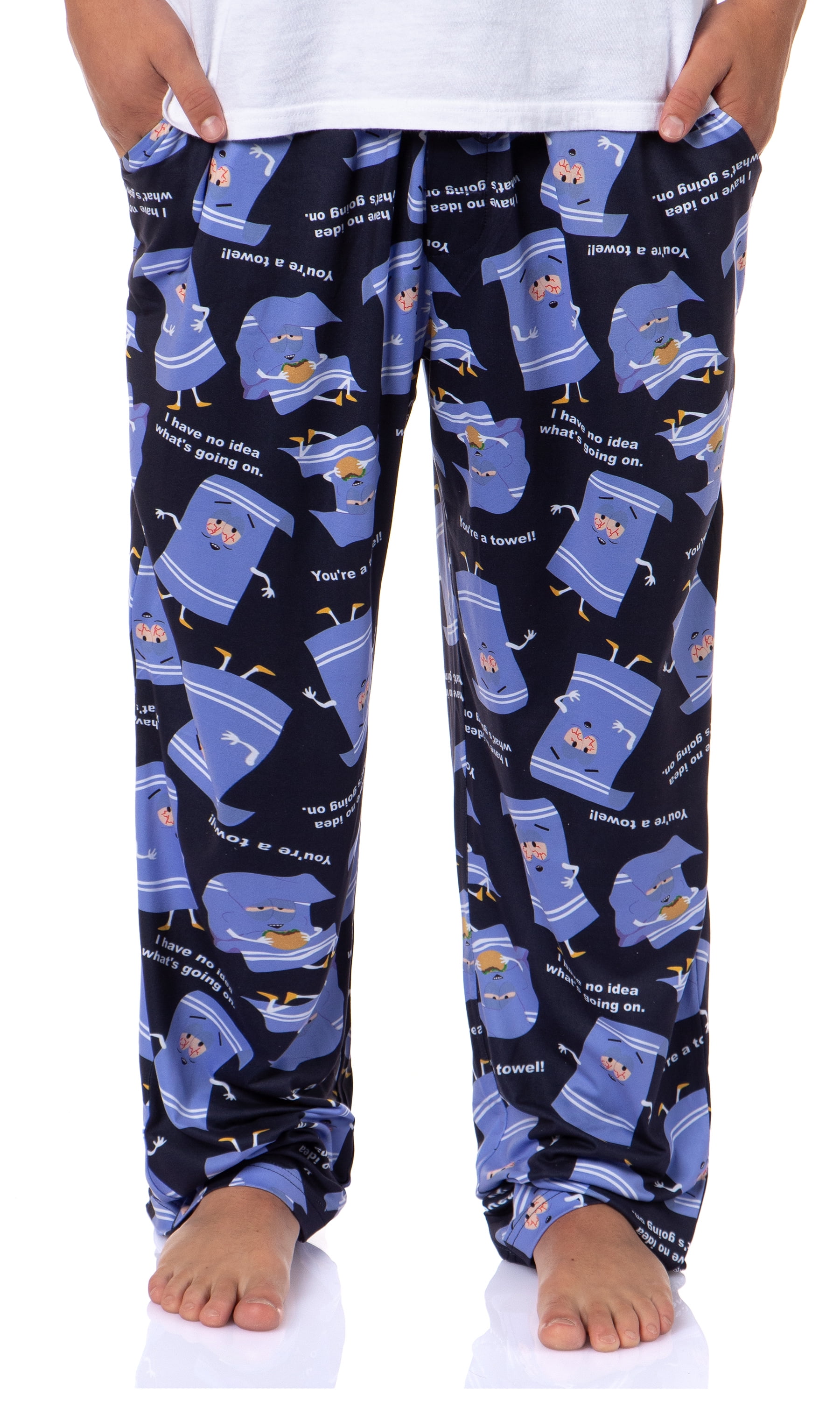 South Park Men's Multiple Styles Tossed Print Sleep Pajama Pants For ...