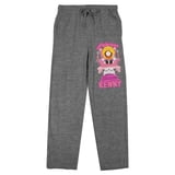 South Park Princess Kenny Women's Heather Gray Sleep Pajama Pants-Large ...