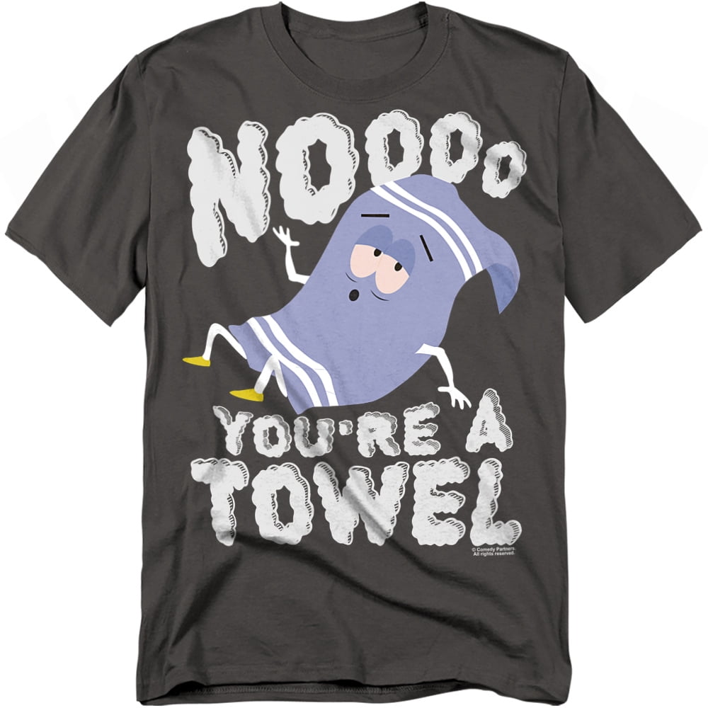 South Park T-Shirt Towlie Nooo You'Re A Towel Unisex Graphic Tee For ...