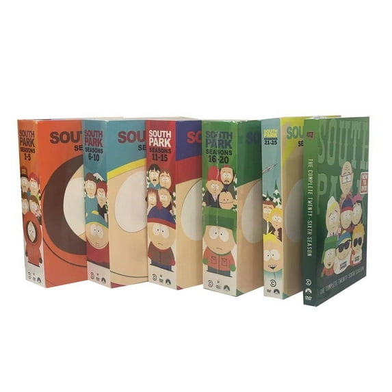 South Park: The Biggest & Most Unfiltered DVD Collection - Complete 26 ...
