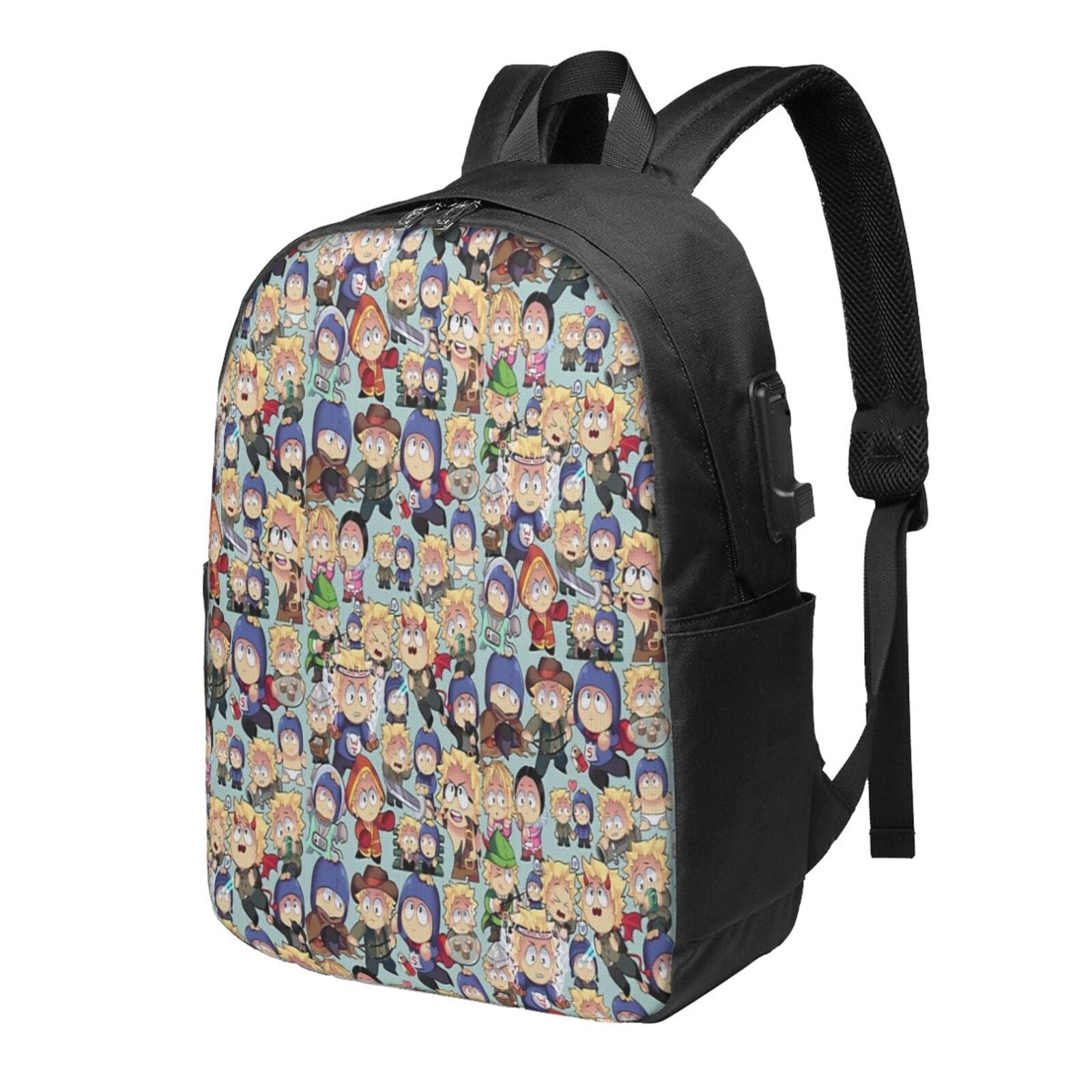 South Park- Tweek X Craig Collage Backpack Fashion Travel Backpack ...