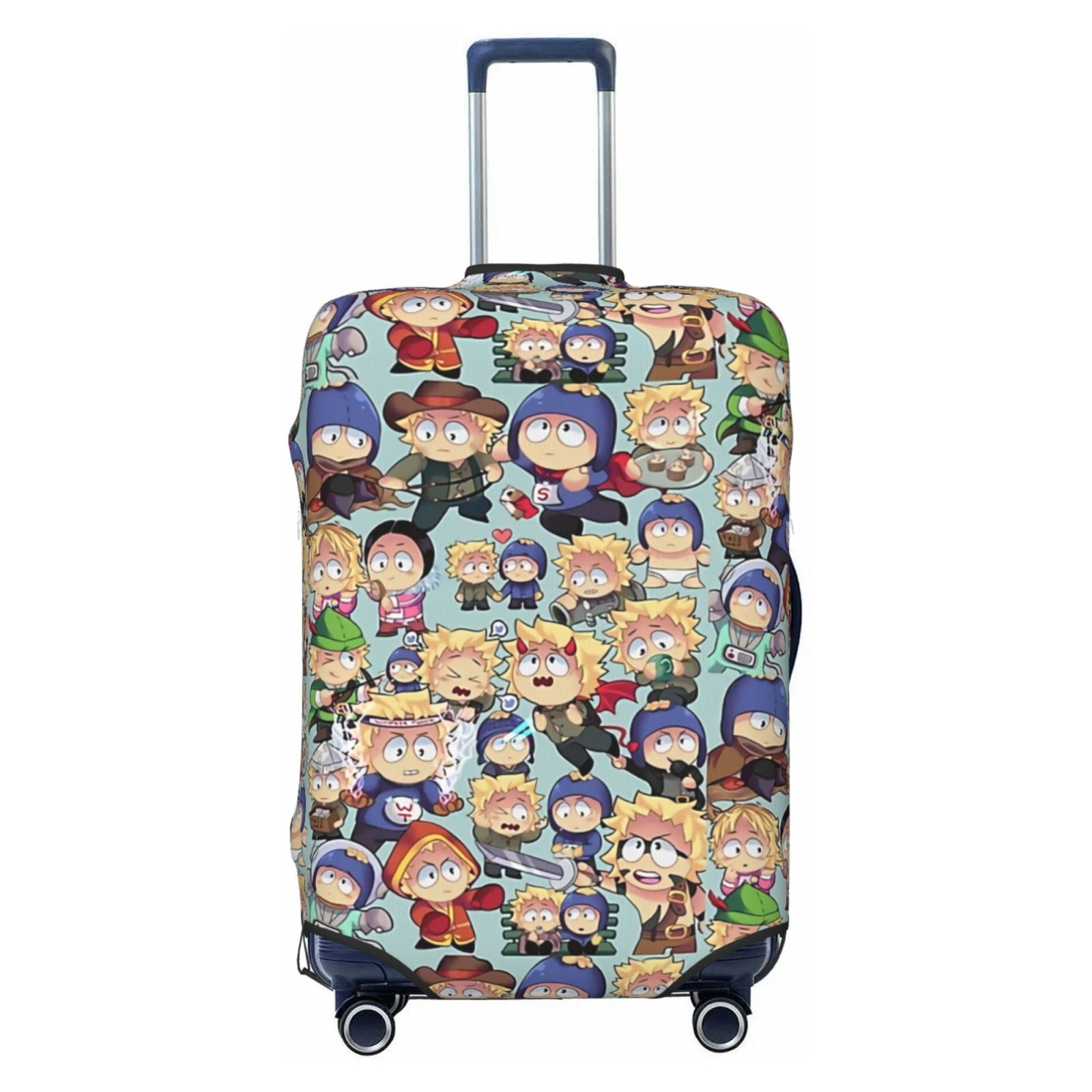 South Park- Tweek X Craig Collage Luggage Cover Approved Travel ...