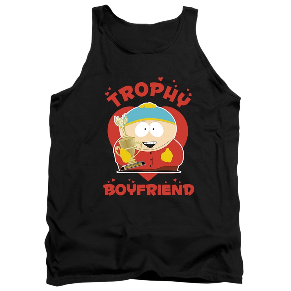 South Park Valentine's Day Cartman Trophy Boyfriend Unisex Adult Tank ...