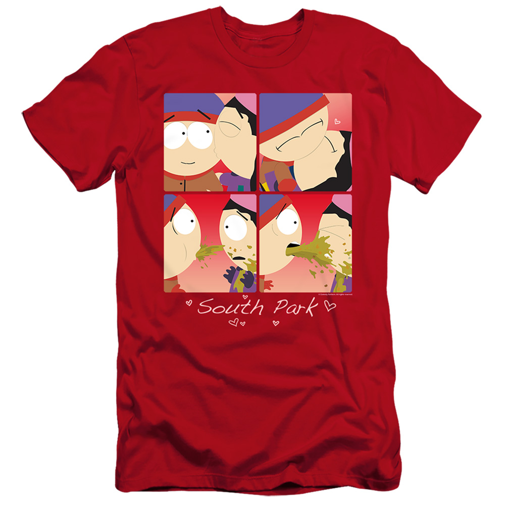 South Park Valentine's Day Kyle And Wendy Squares Unisex Adult Canvas ...