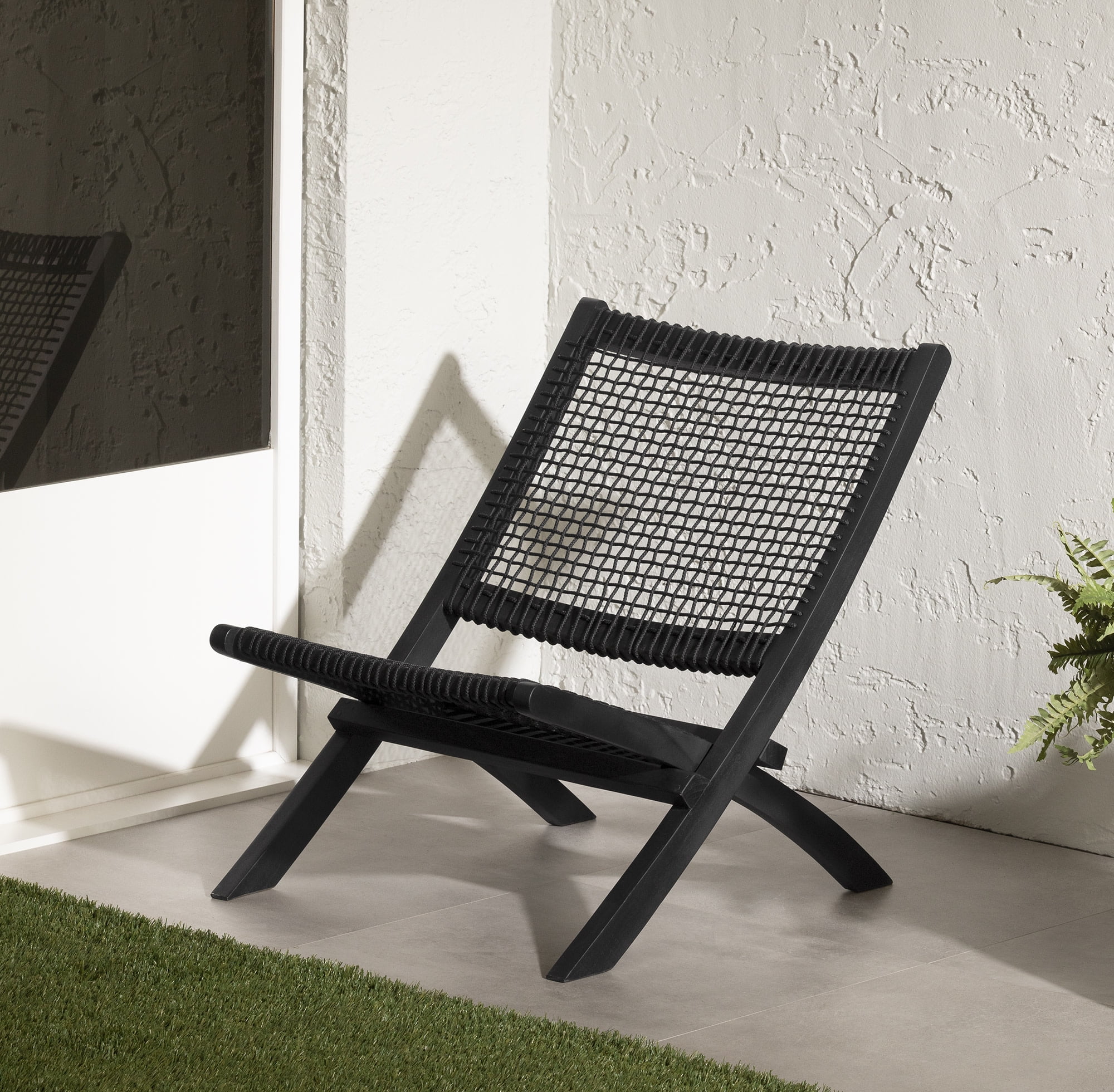 South Shore Agave, Bohemian Harmony Chair, Black - Walmart.com