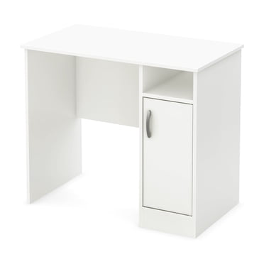South Shore Hourra, Contemporary Desk, Pure White - Walmart.com