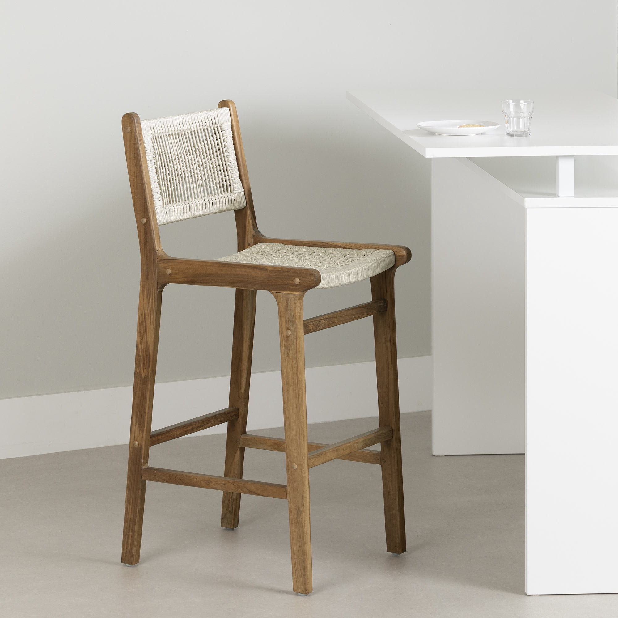 South Shore Balka, Bohemian Harmony Chair, Bar Beige - Walmart.com