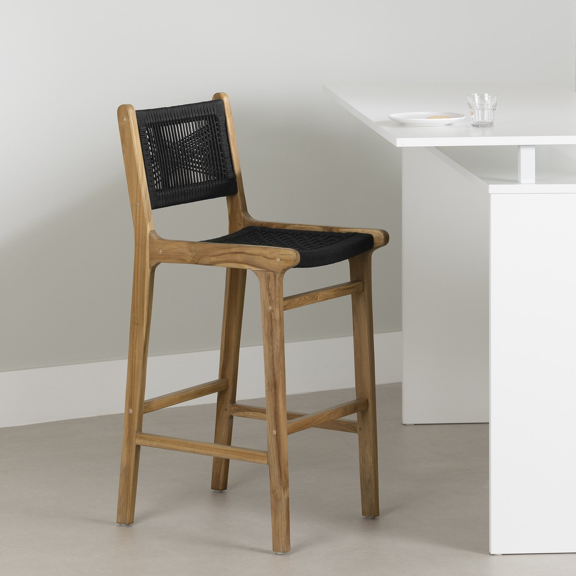 South Shore Balka, Bohemian Harmony Chair, Bar Black - Walmart.com