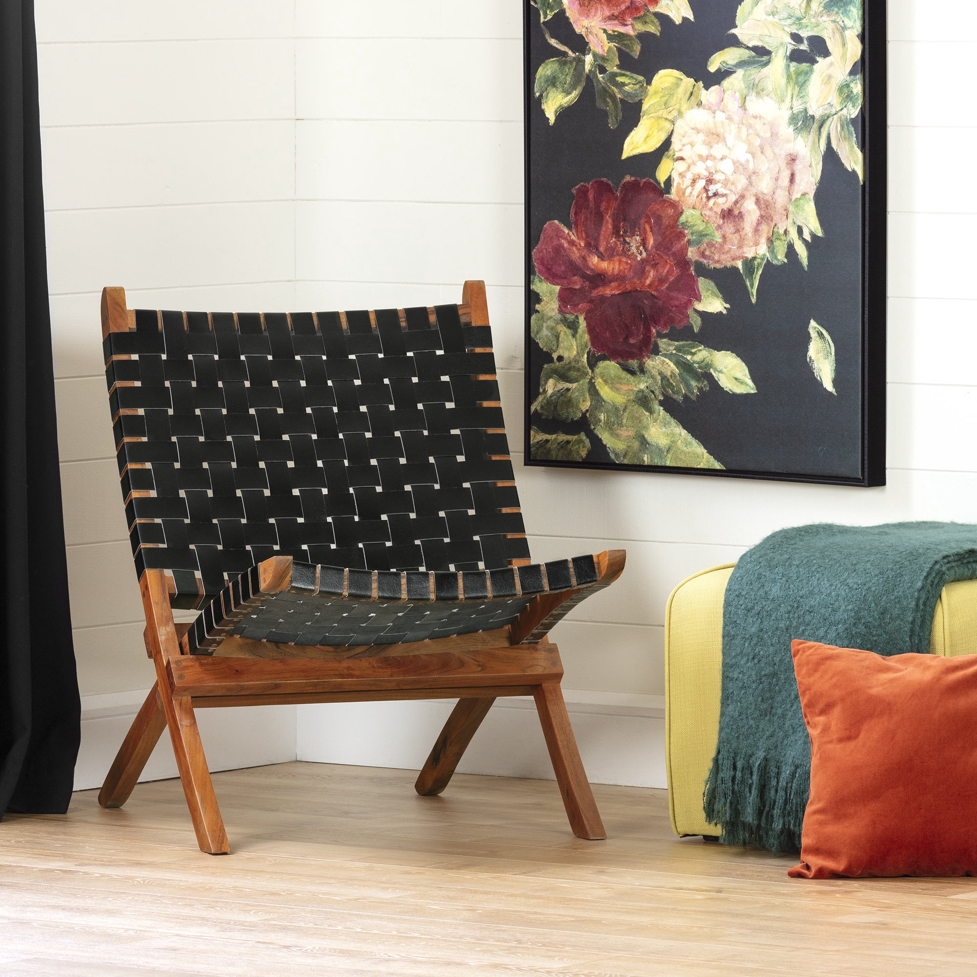 Free Shipping! South Shore Balka, Bohemian Harmony Chair, Black ...