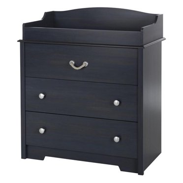 Delta Children Hayes Changing Table with Fabric Bins, Bianca White/Flax Bins - Walmart.com