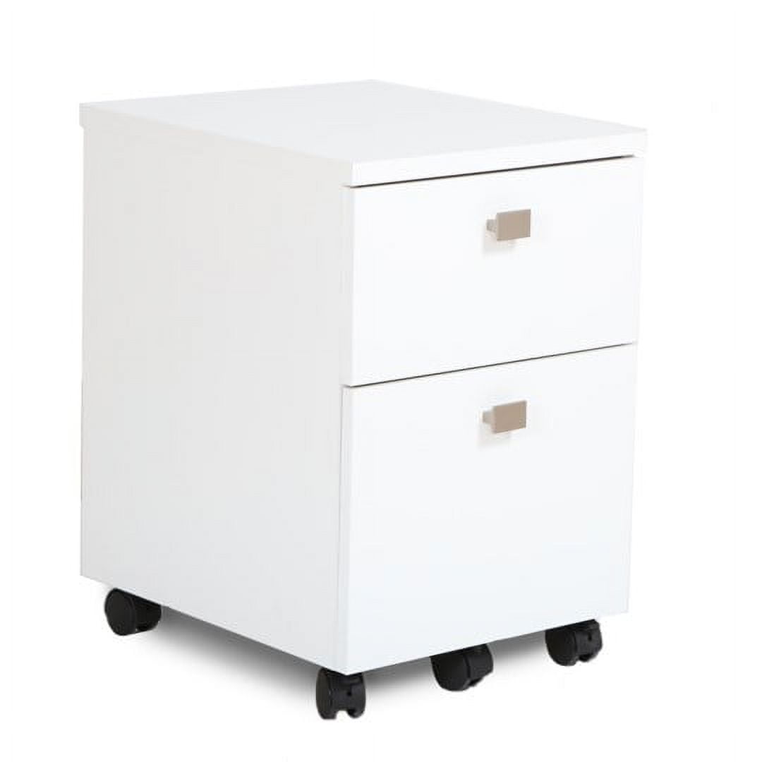 South Shore Interface 2-Drawer Mobile File Cabinet, Multiple Finishes ...