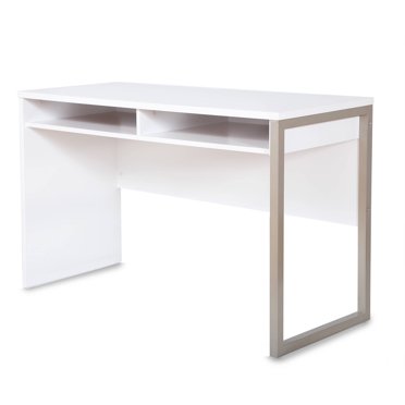 Ameriwood Home Wheaton Computer Desk, White - Walmart.com