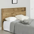 South Shore Musano, Urban Modern Headboard, Full/Queen Brown - Walmart.com