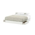 South Shore SoHo Storage Platform Bed with 2 Drawers, Multiple Sizes ...