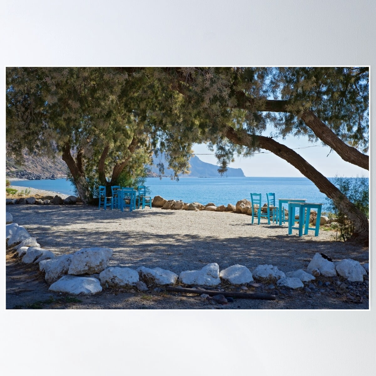 South West Crete Poster Wall Art, Modern Wall Decor For Living Room ...