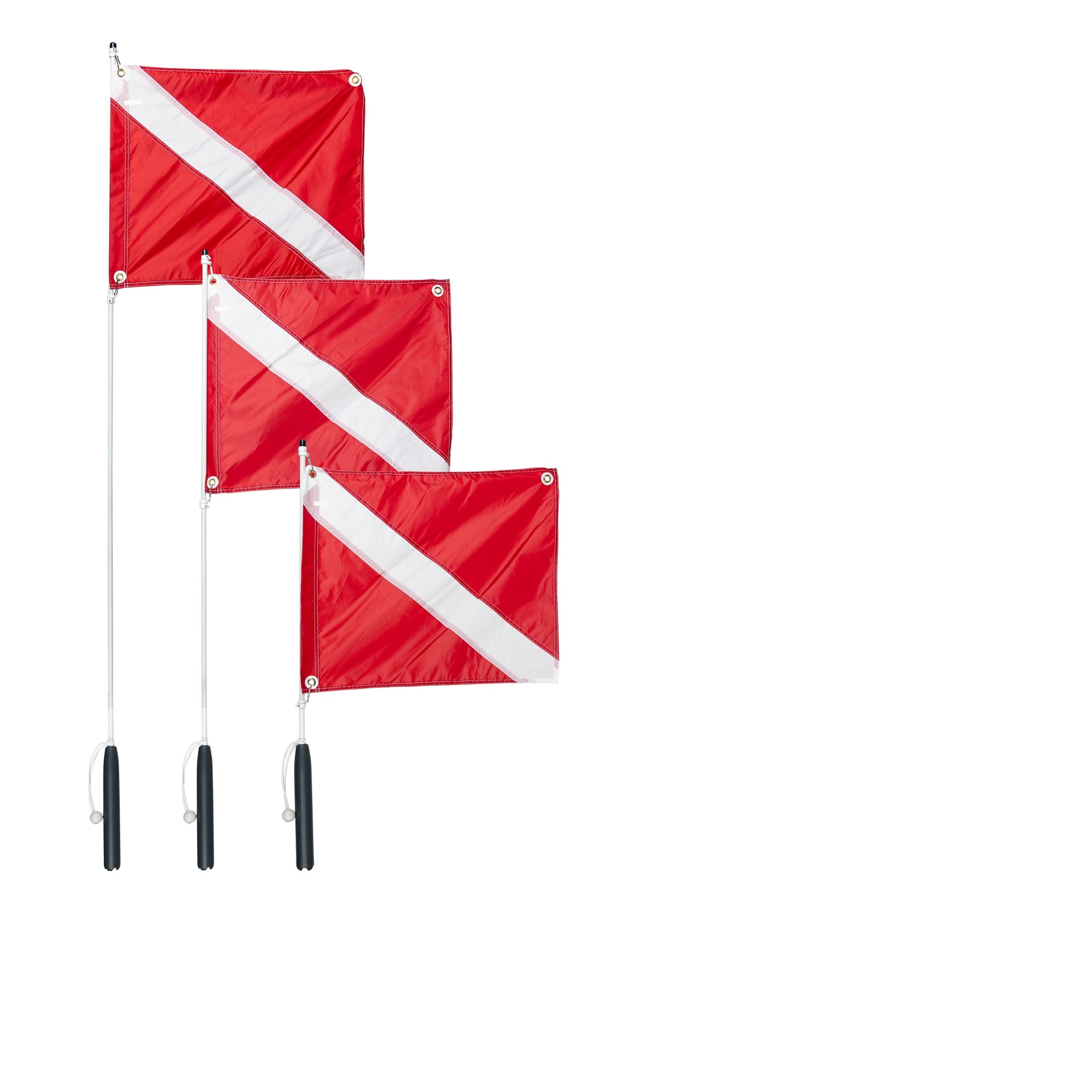 South Wind Designs Premium 72” Boat Rod Holder Flagpole with Rotating ...
