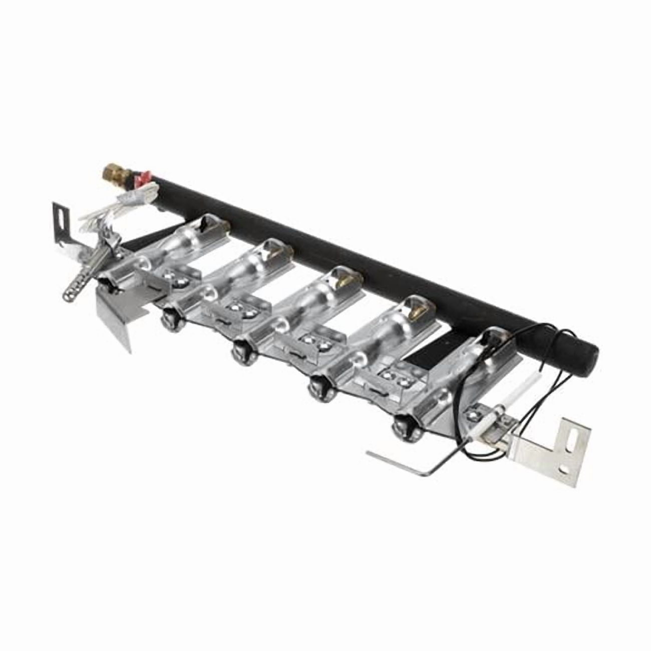 Southbend Range 1198990 Burner & Manifold Assembly with Ignitor & Flame Sensor, 5 Burner ...