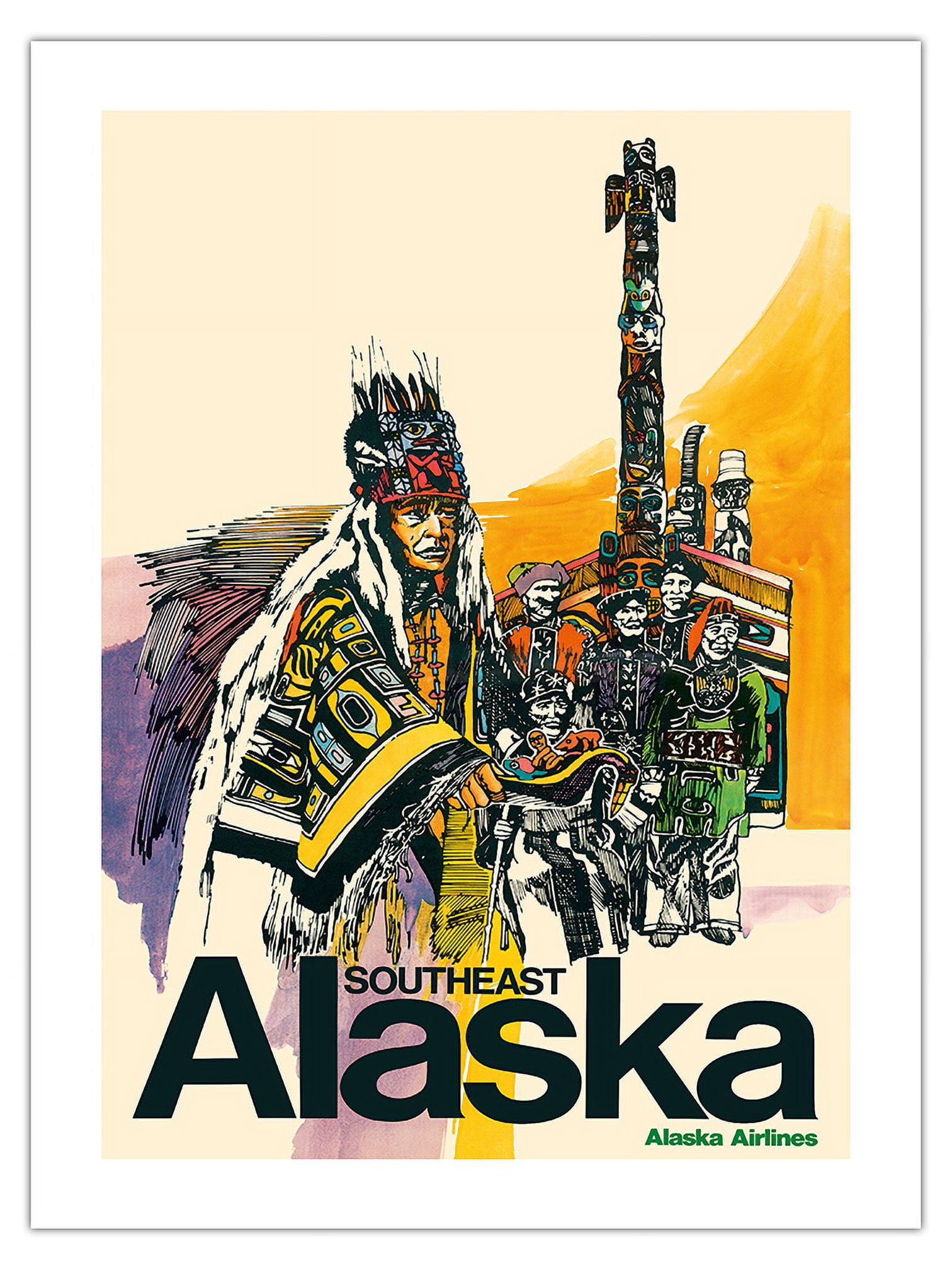 Southeast Alaska - Native Americans - Tribal Totem Poles - Alaska ...