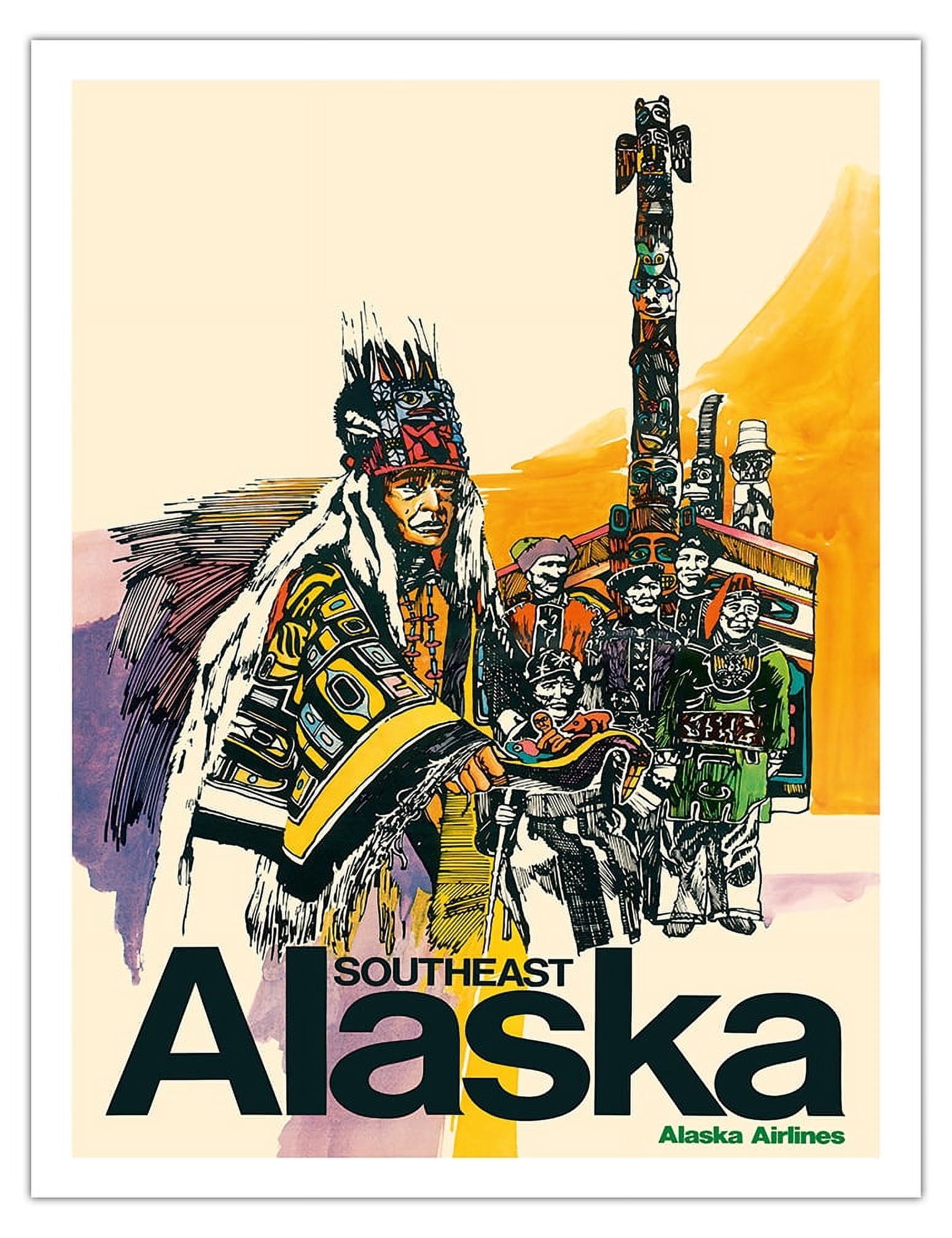 Southeast Alaska - Native Americans - Tribal Totem Poles - Alaska ...