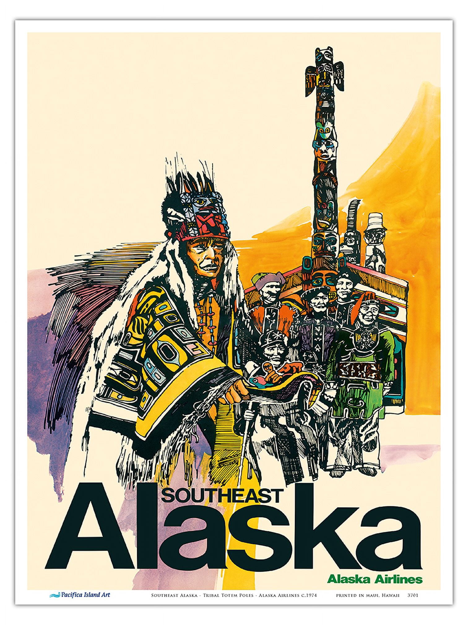 Southeast Alaska - Native Americans - Tribal Totem Poles - Alaska ...