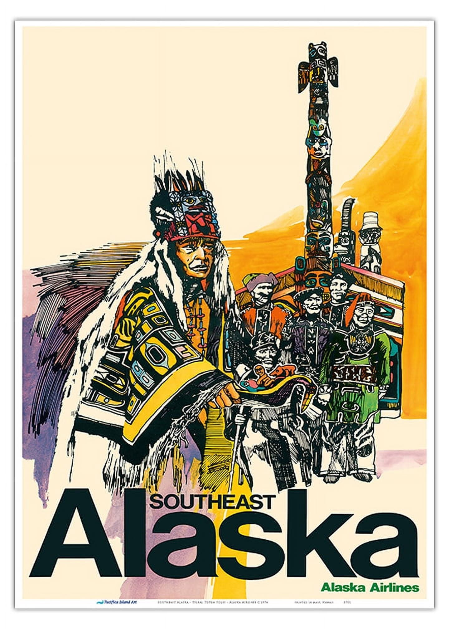 Southeast Alaska - Native Americans - Tribal Totem Poles - Alaska ...