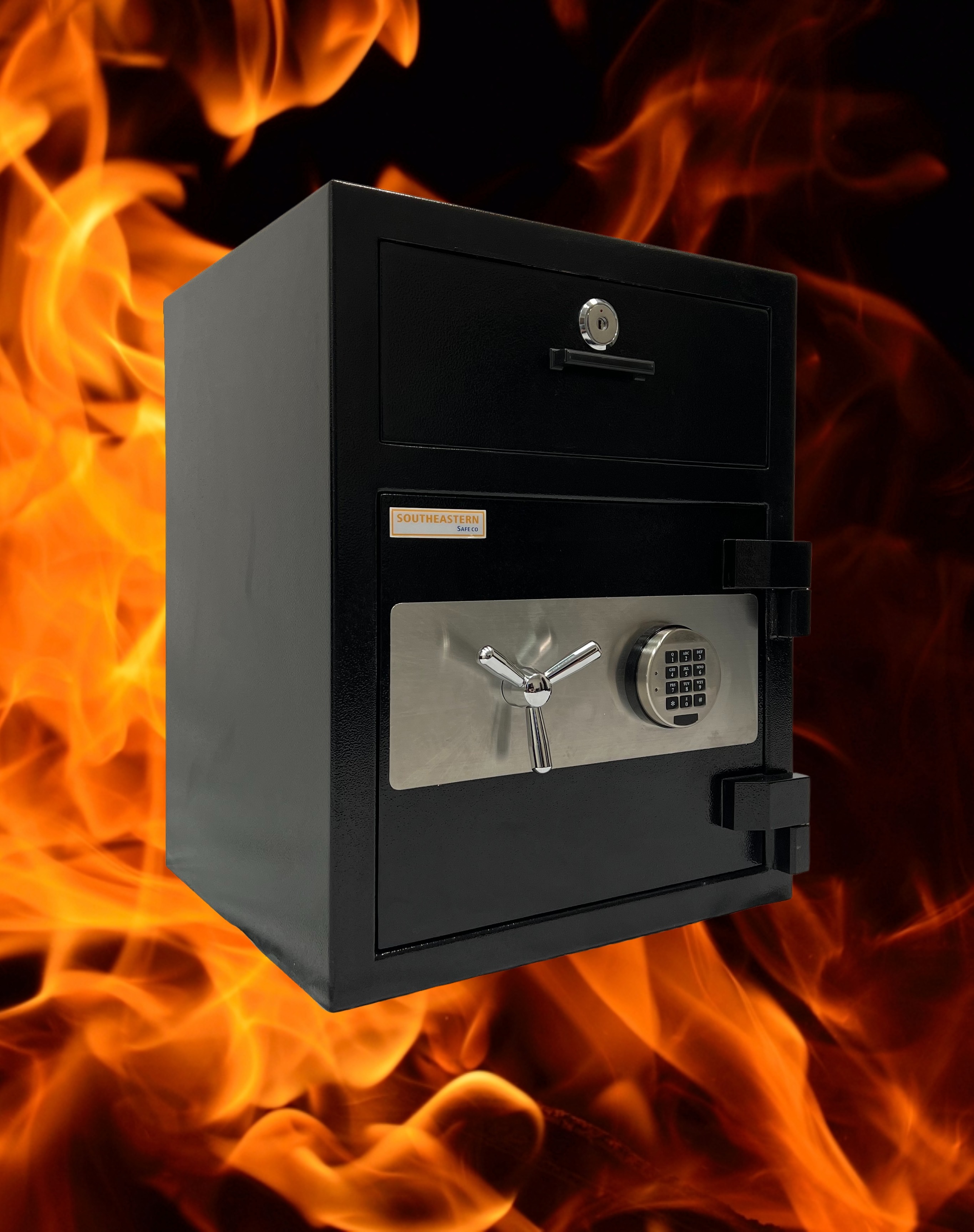 Southeastern 400 Lbs Cash Drop Depository Fireproof Business Safe with ...