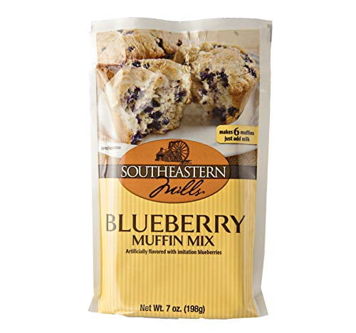 Southeastern Mills Blueberry Muffin Mix- Each 7 oz. Packet Makes 6 ...