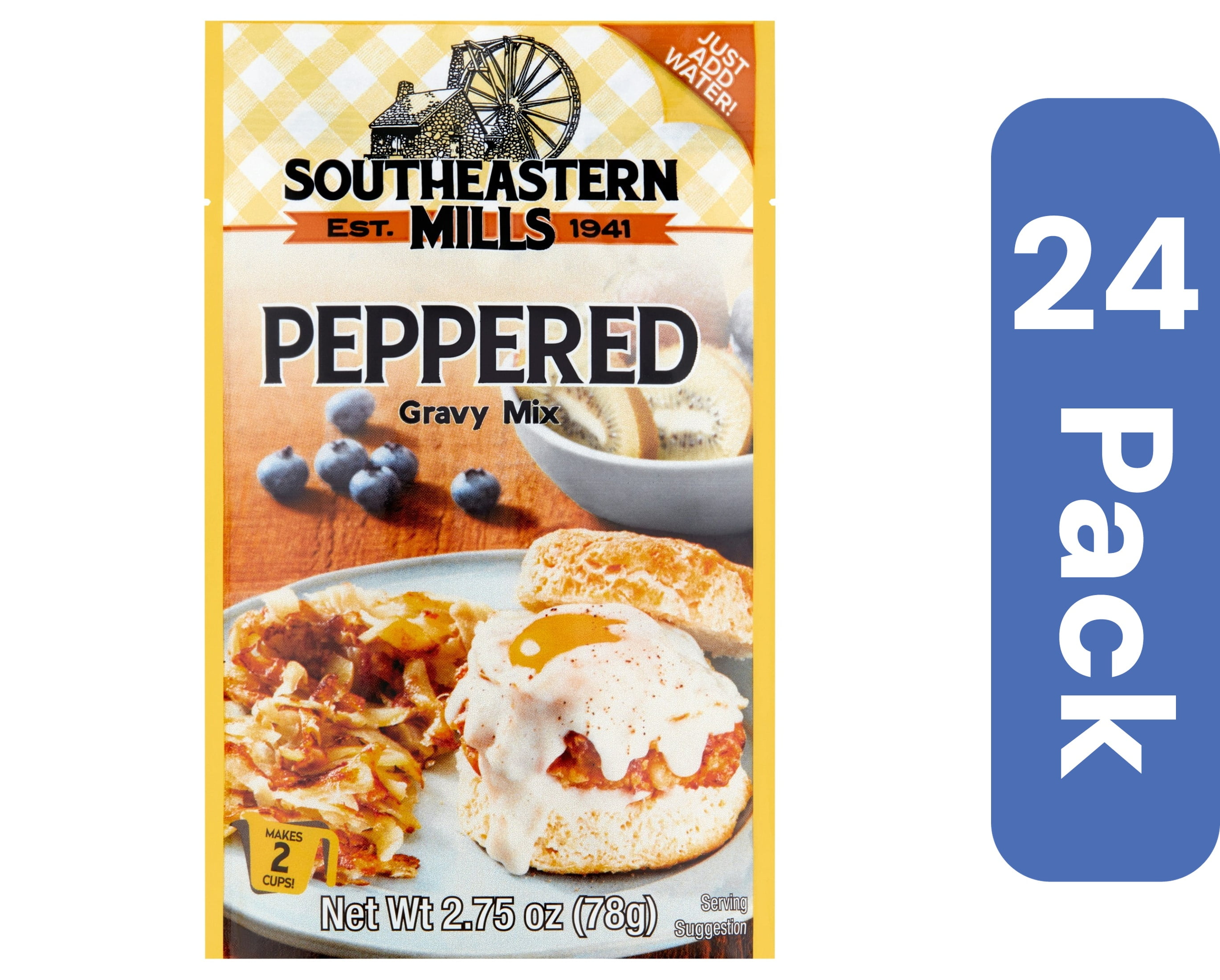 Southeastern Mills Pepper Gravy Mix 2.75 oz (Pack Of 24) - Walmart.com