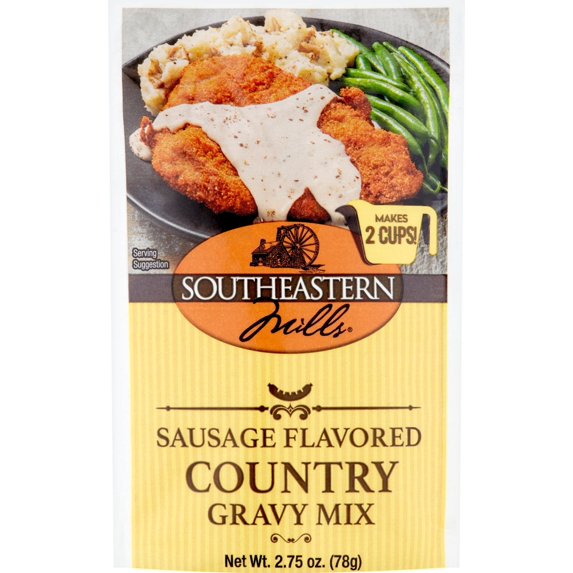 Southeastern Mills Breakfast Style Sausage Flavored Country Gravy Mix ...