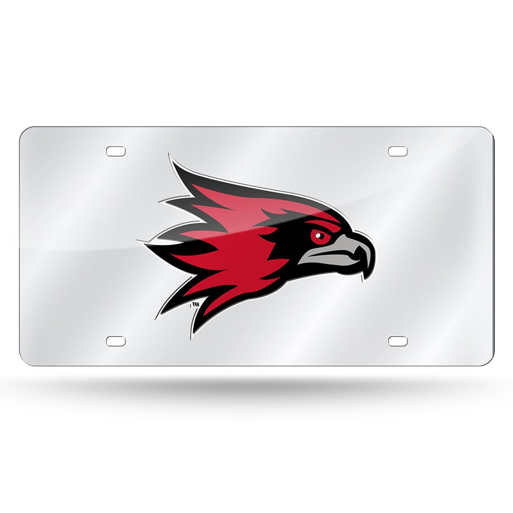 Southeastern Missouri State Redhawks Mirrored Laser Cut License Plate ...