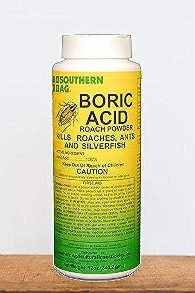 Southern Ag 01000 Boric Acid Roach Powder, 12oz - Walmart.com