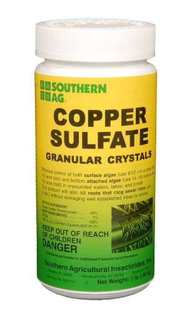 Southern Ag Copper Sulfate Granular Crystals, 1 Pound - Walmart.com