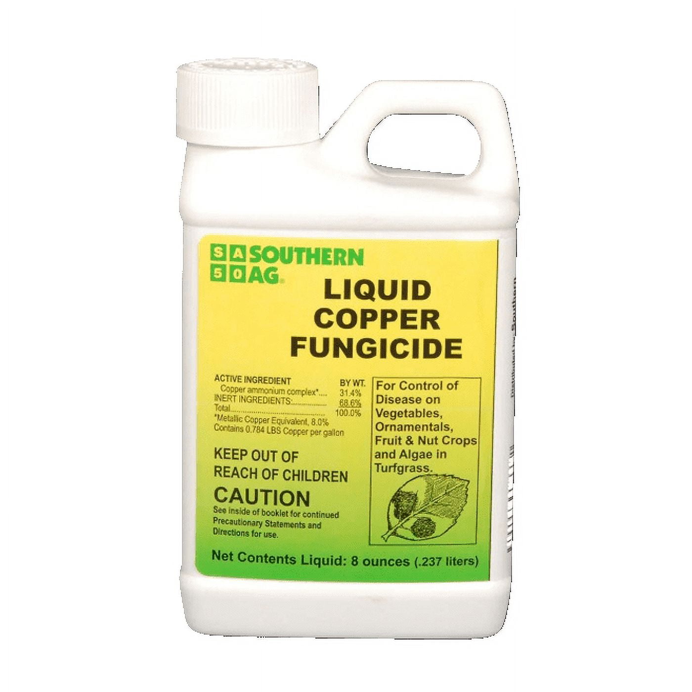 Southern Ag Liquid Copper Fungicide Concentrate 8 oz, Controls Fungal ...