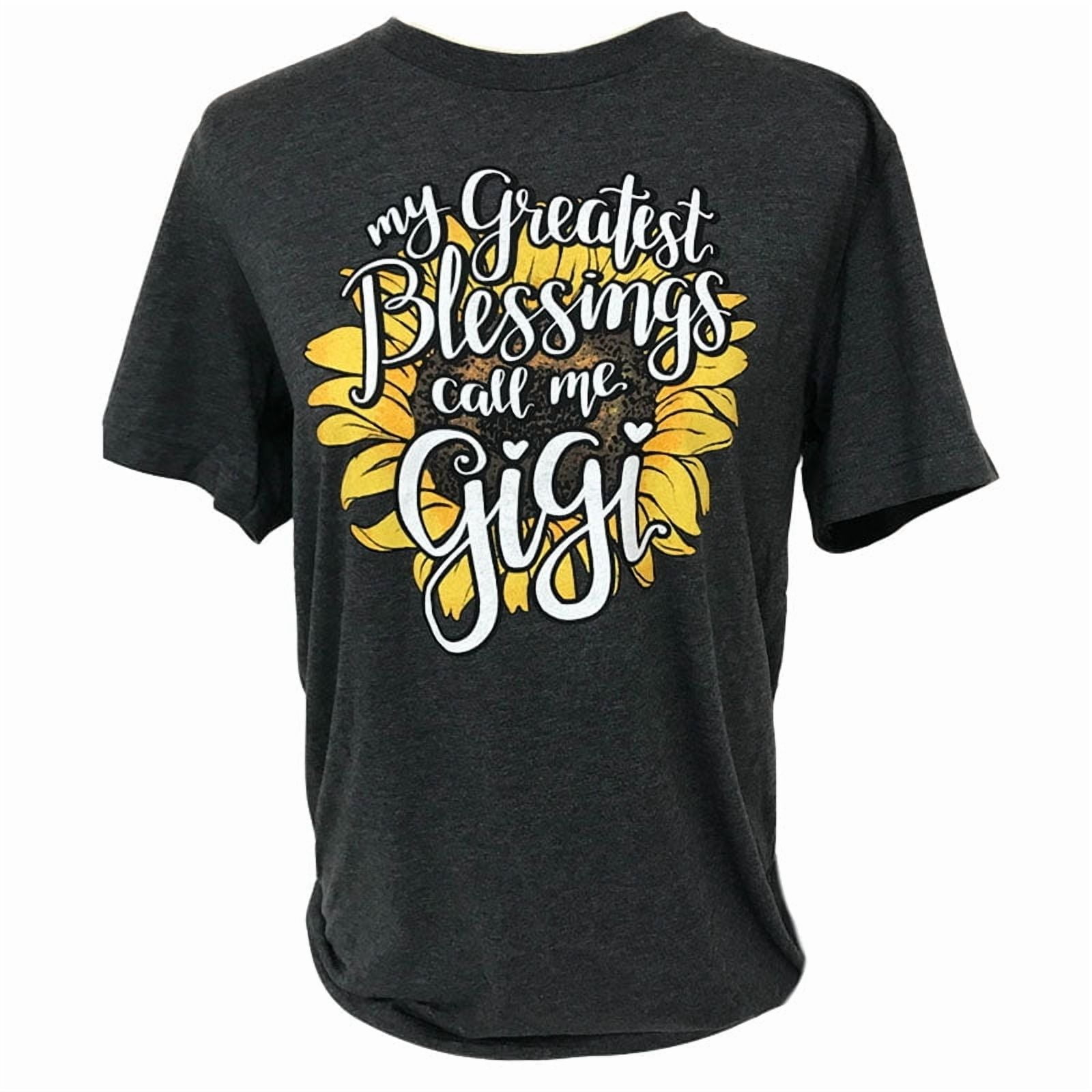 Southern Attitude Blessings Call Me Gigi Soft Canvas Front Print T ...