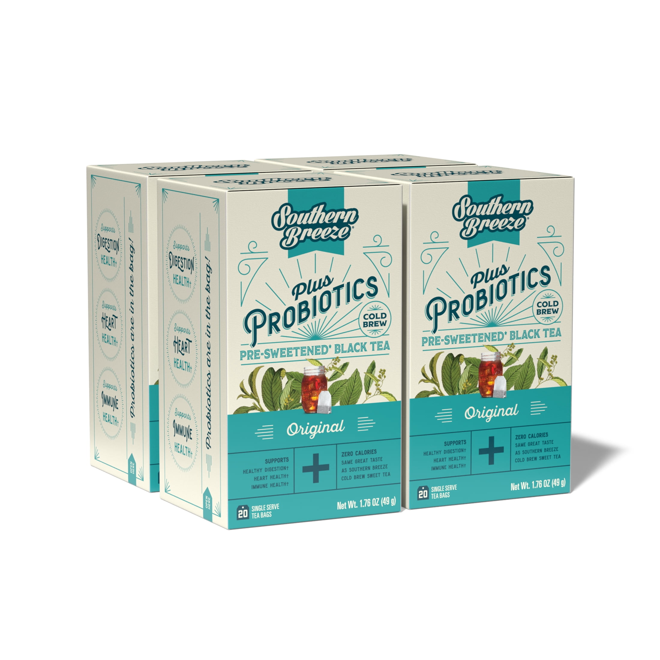 Southern Breeze Cold Brew Sweet Tea Plus Probiotics Original Iced Tea ...