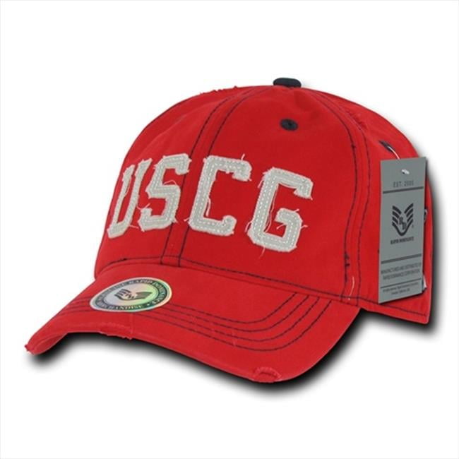 Southern Cal Vintage Caps, USCG, Red - Walmart.com