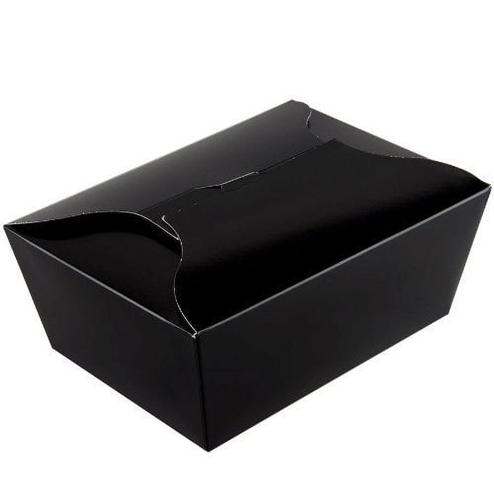 Southern Champion Tray 0784 #4 ChampPak Retro Take-Out Container, Black ...