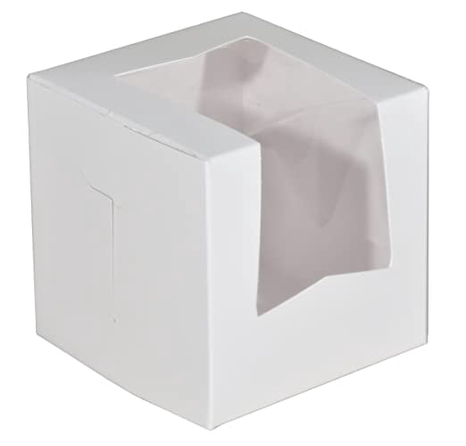 Southern Champion Tray 23033 Paperboard White Lock Corner Window Bakery ...