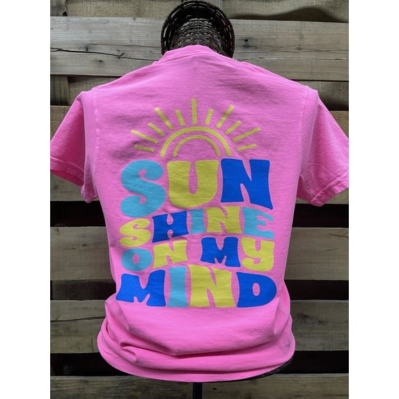 Southern Chics Sunshine On My Mind T-Shirt - Walmart.com