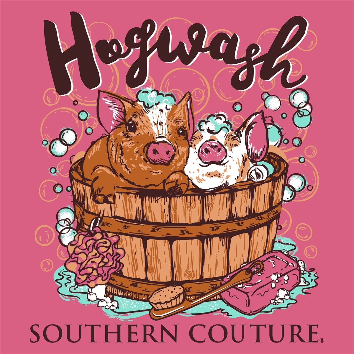 Southern Couture Hogwash Pig T-Shirt - Walmart.com