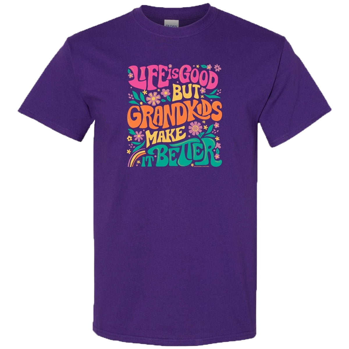 Southern Couture Soft Life Is Good Grandkids T-Shirt - Walmart.com